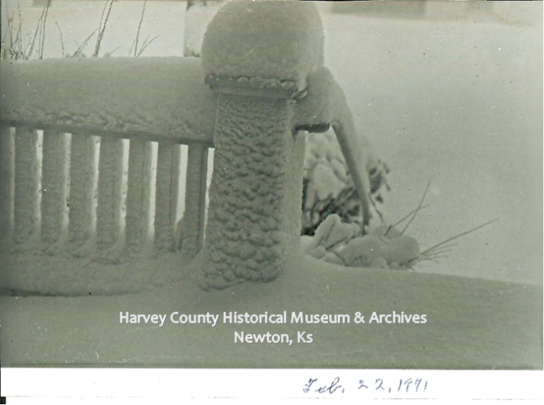 Blizzard 1971 Archives - Harvey County Historical Society