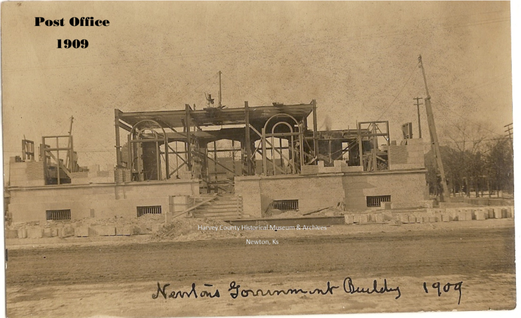 Newton Post Office Archives - Harvey County Historical Society
